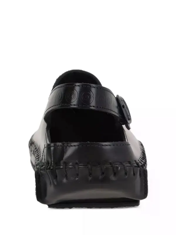 10 CORSO COMO Stitch-detailing Leather Mules