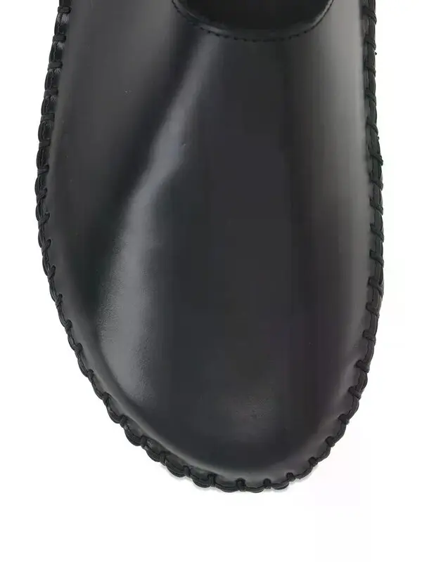 10 CORSO COMO Stitch-detailing Leather Mules