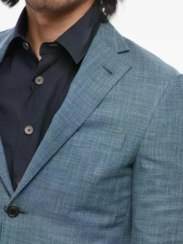 Corneliani Single-breasted Flap-pocket Blazer