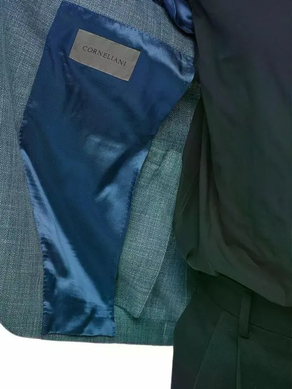Corneliani Single-breasted Flap-pocket Blazer