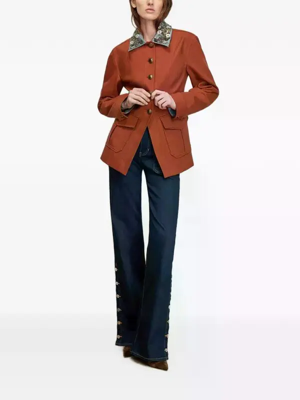 Veronica Beard Laramie Bead-embellished Jacket