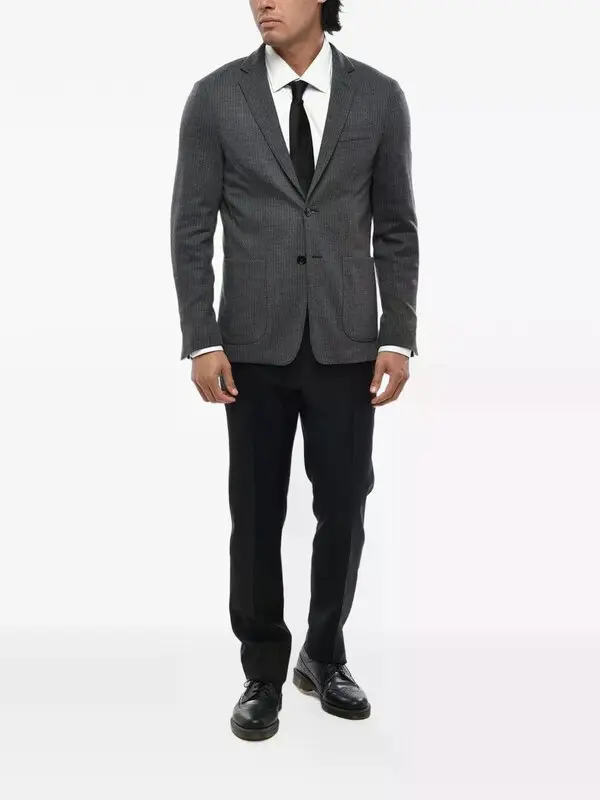 Corneliani Pinstriped Virgin-wool Blazer