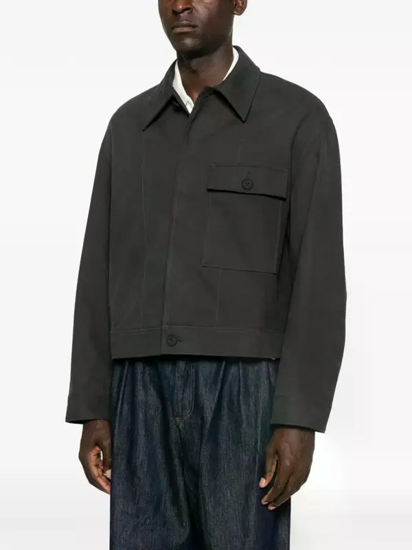 Studio Nicholson Drey Chest-pocket Overshirt