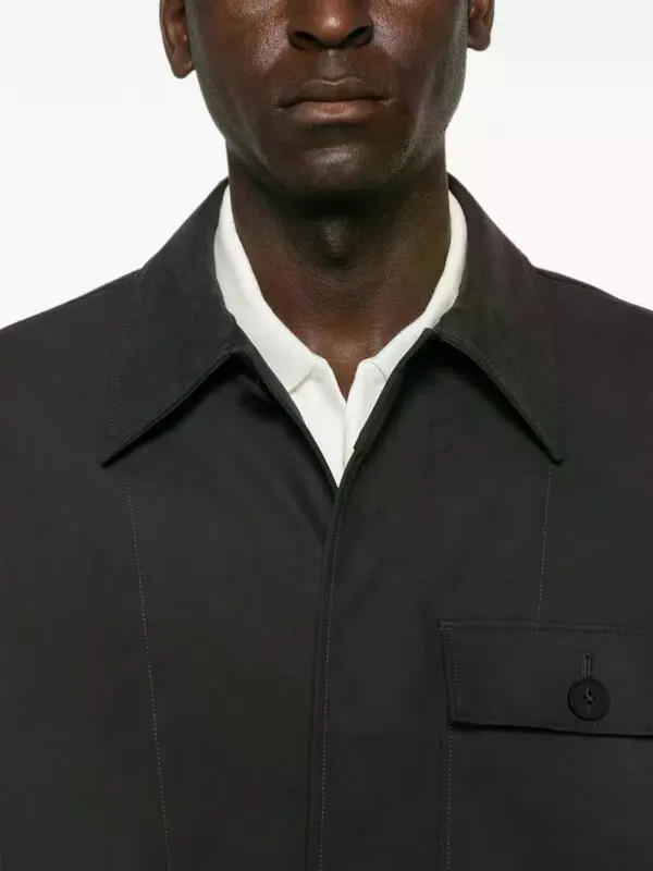 Studio Nicholson Drey Chest-pocket Overshirt