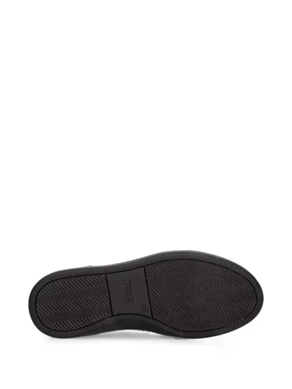 Furla Hype Logo-patch Suede Sneakers
