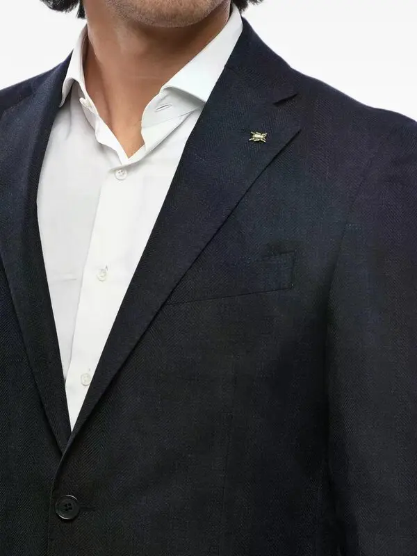 Corneliani Single-breasted Herringbone Jacket