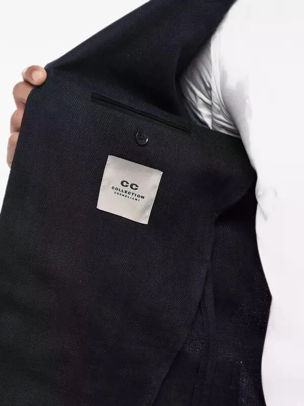 Corneliani Single-breasted Herringbone Jacket