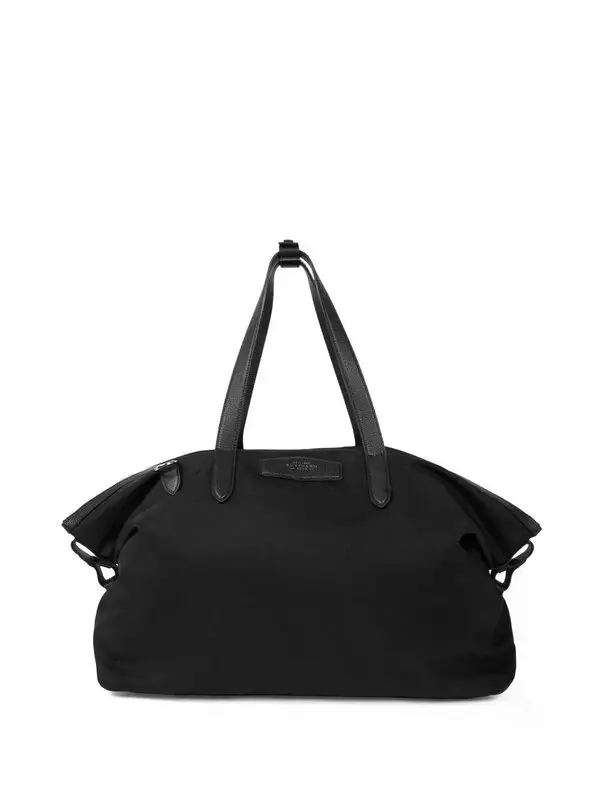 Smythson Norton-canvas Holdall