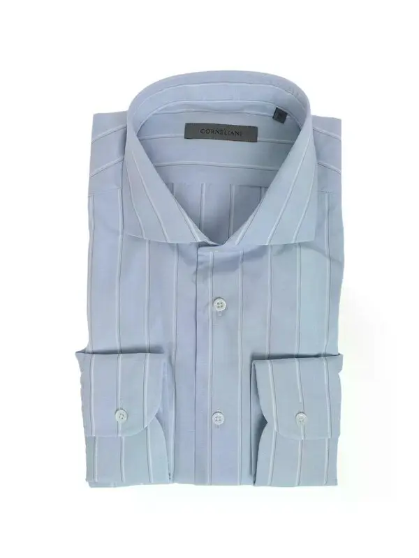 Corneliani Striped Cotton Shirt