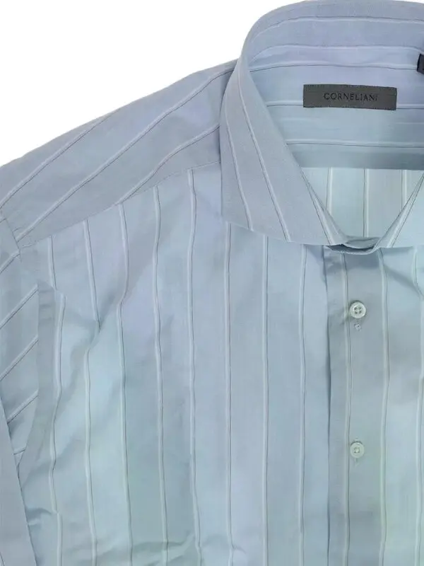 Corneliani Striped Cotton Shirt