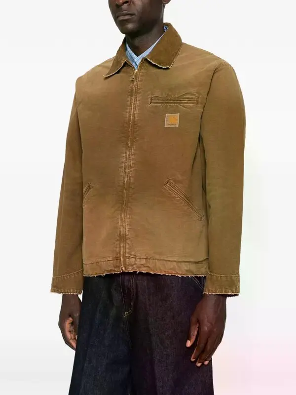 Carhartt Work In Progress Detroit Faded-effect Jacket - Brown