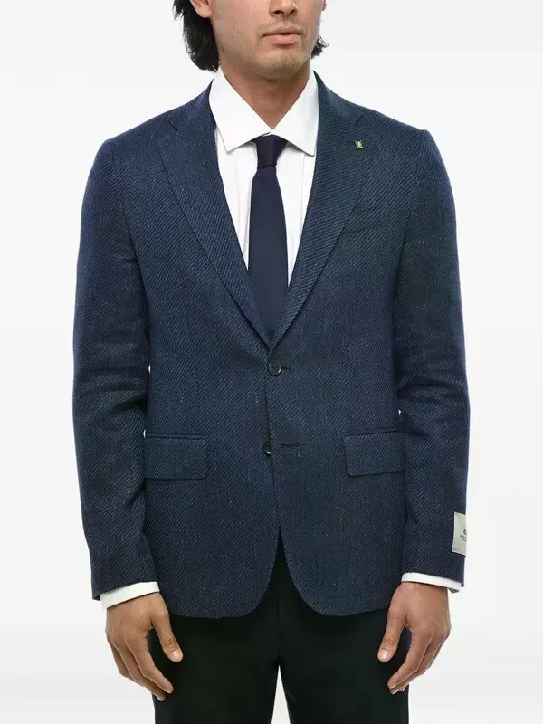 Corneliani Single-breasted Flap-pocket Blazer