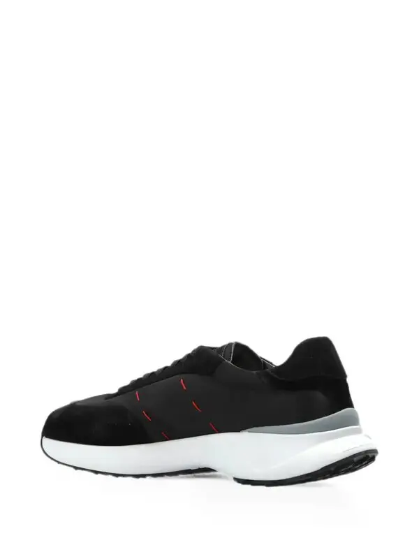 Kiton Suede Panelled Sneakers