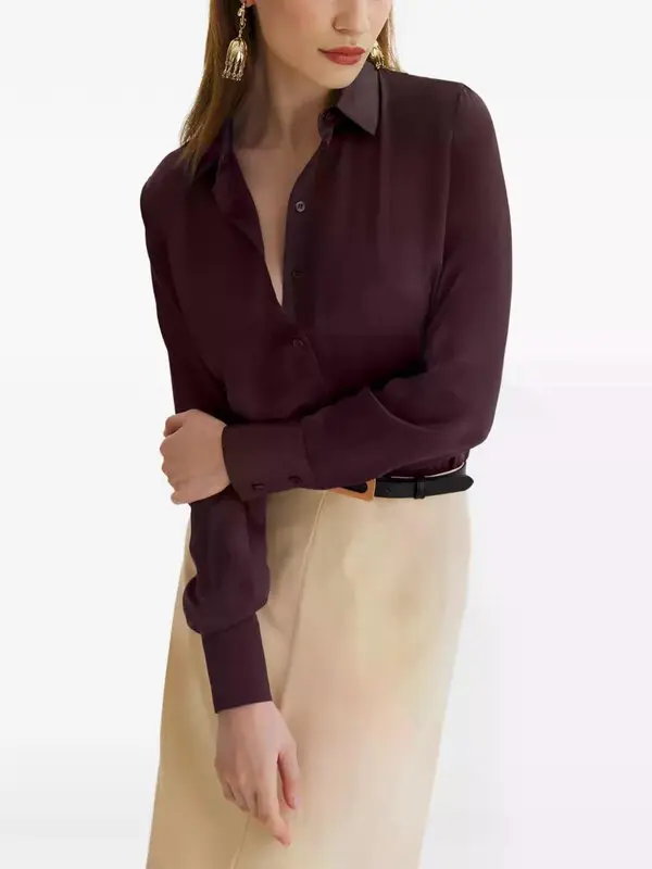 FRAMBOISE Fremont Silk Shirt