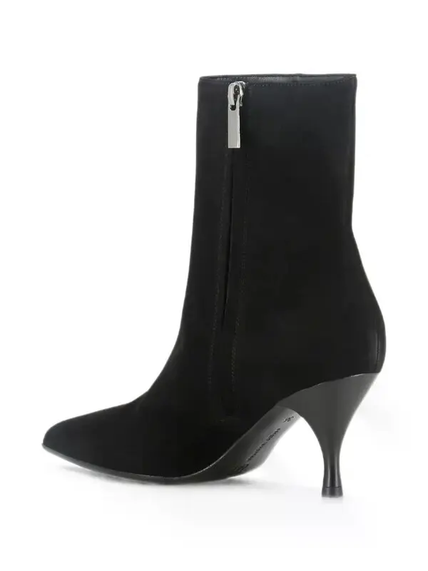 SERGIO LEVANTESI Pointed-toe Suede Boots