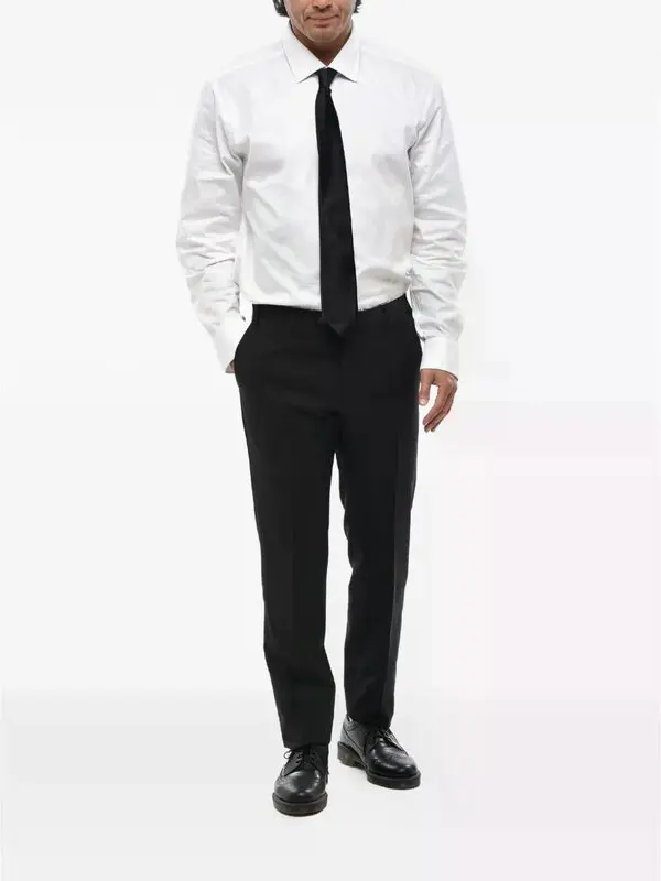 Corneliani Pressed-crease Trousers