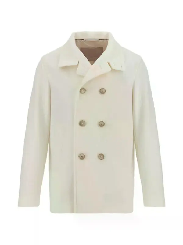 Herno Resort Double-breasted Peacoat