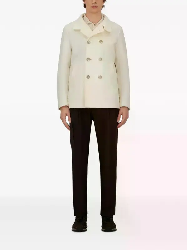 Herno Resort Double-breasted Peacoat