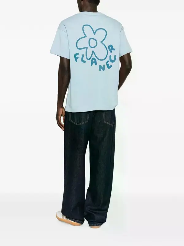 FLANEUR Blossom Graphic-print T-shirt