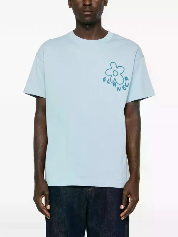 FLANEUR Blossom Graphic-print T-shirt