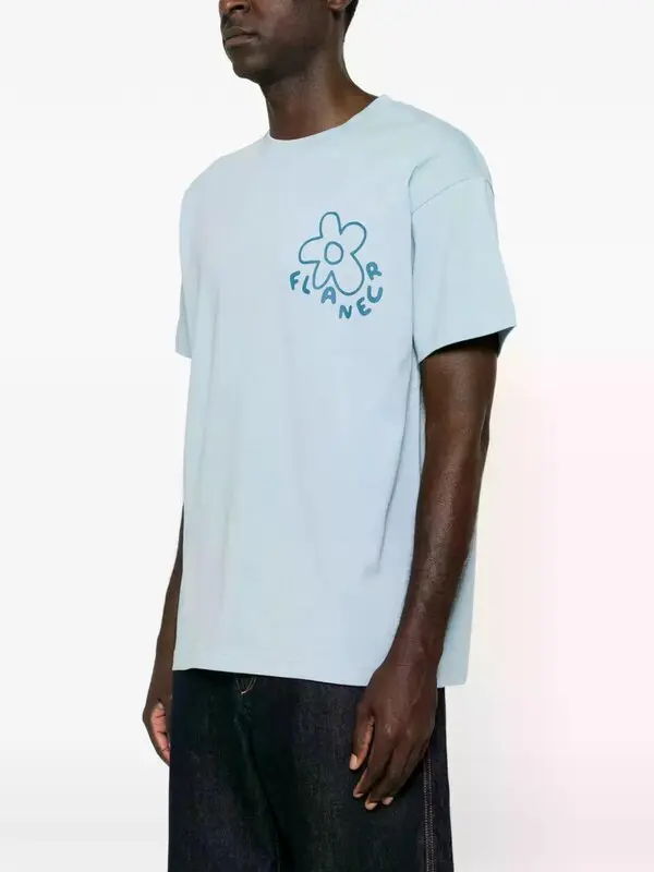 FLANEUR Blossom Graphic-print T-shirt