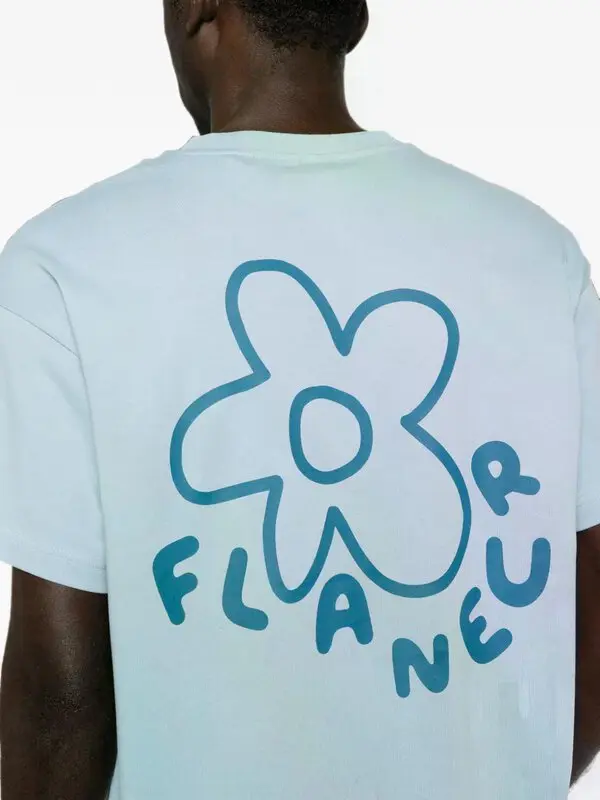 FLANEUR Blossom Graphic-print T-shirt