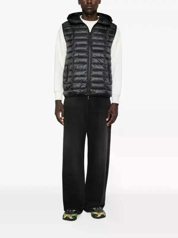 DIESEL® Quilted Hooded Gilet