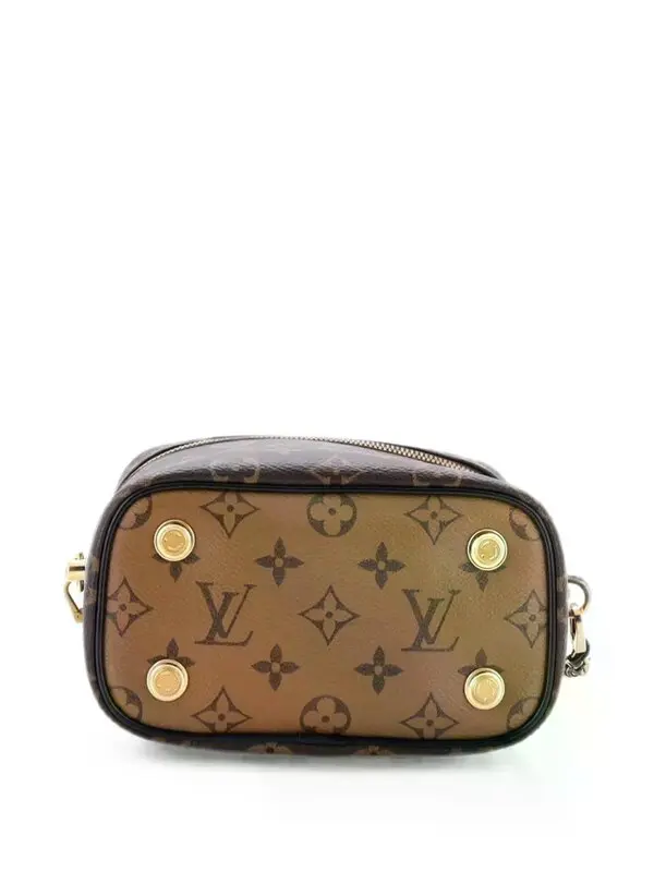 LOUIS VUITTON Vanity Handbag Reverse Monogram Canvas Pm Satchel