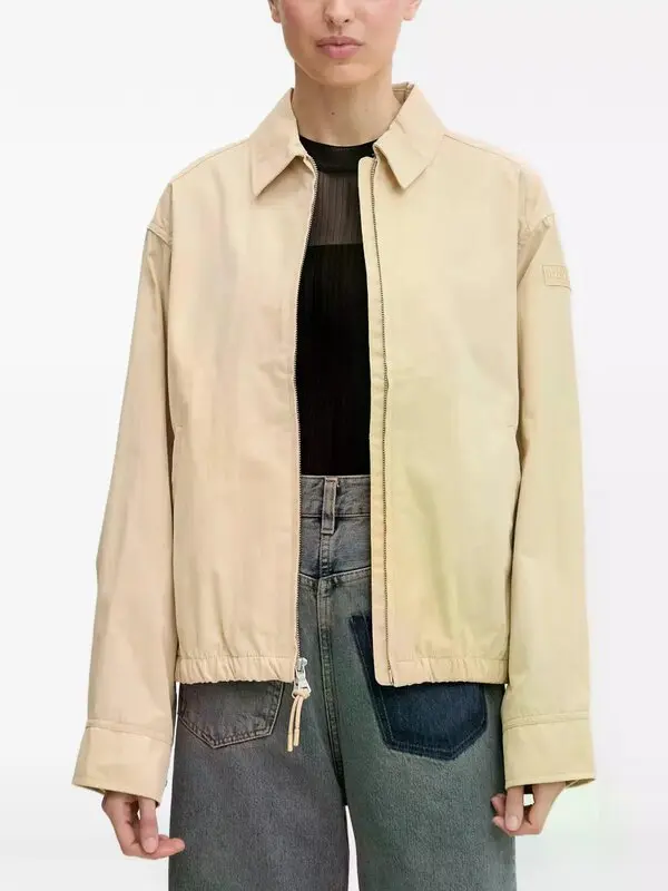 NAPAPIJRI Logo-patch Zip-up Jacket