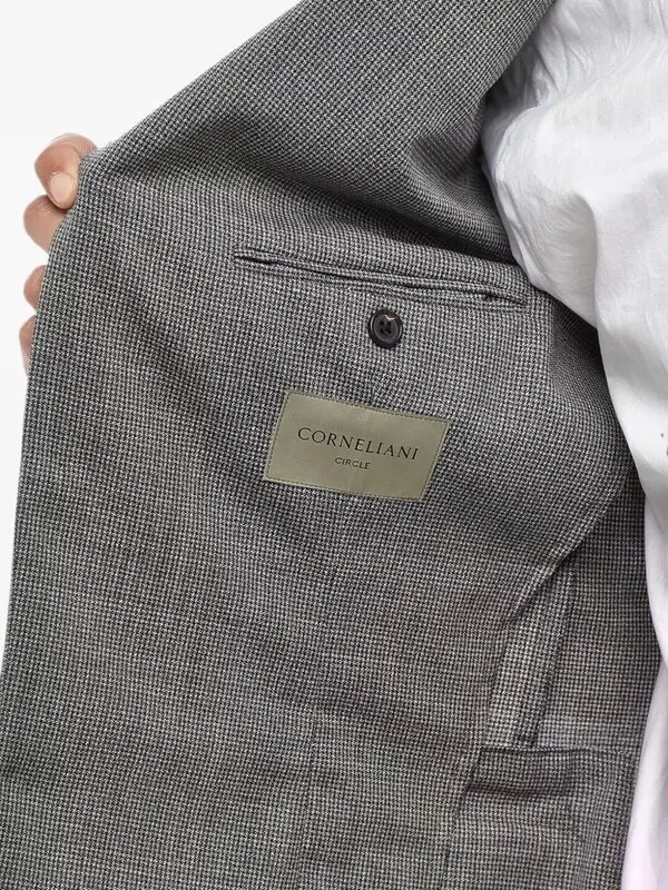 Corneliani Circle Houndstooth Blazer