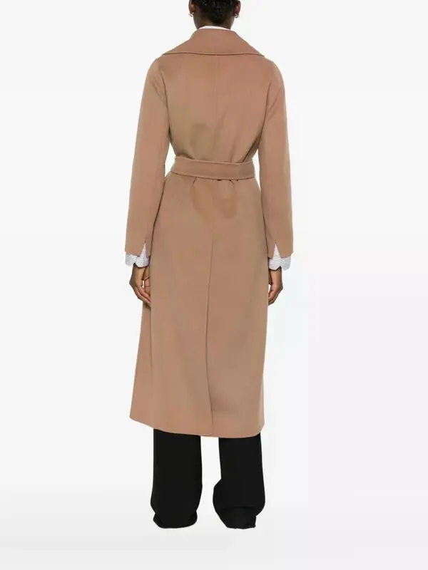 Max Mara Belted Notch-lapel Coat