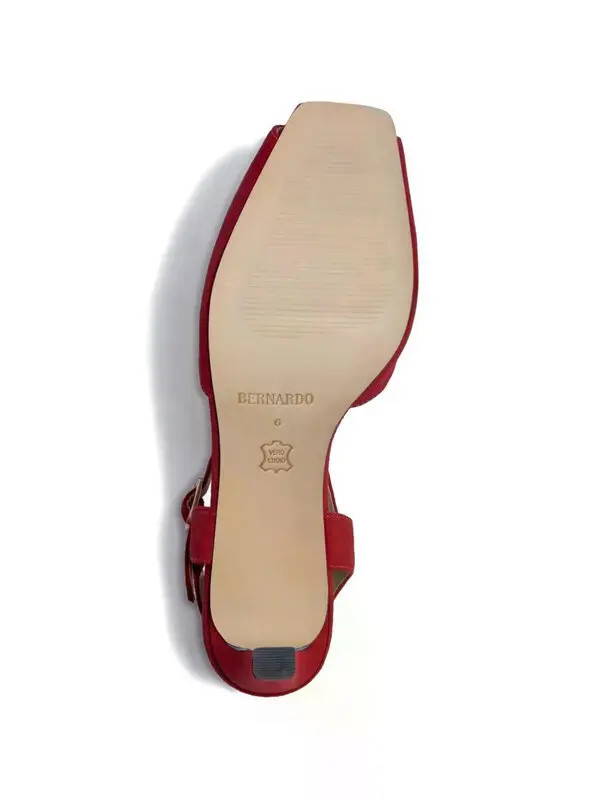 Bernardo Buckle-fastening Peep-toe Sandals