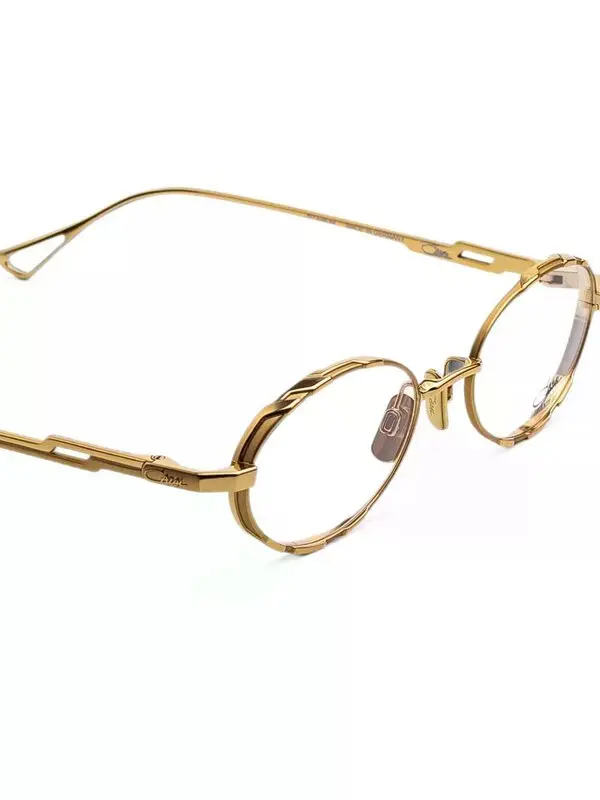Cazal Geometric Frame Eyeglasses