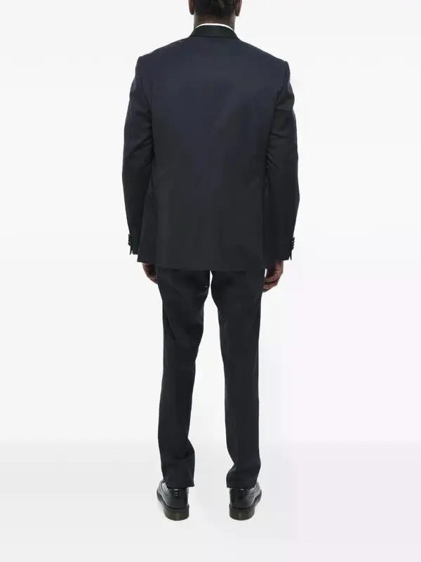 Corneliani Satin-trim Shawl-lapel Three-piece Suit