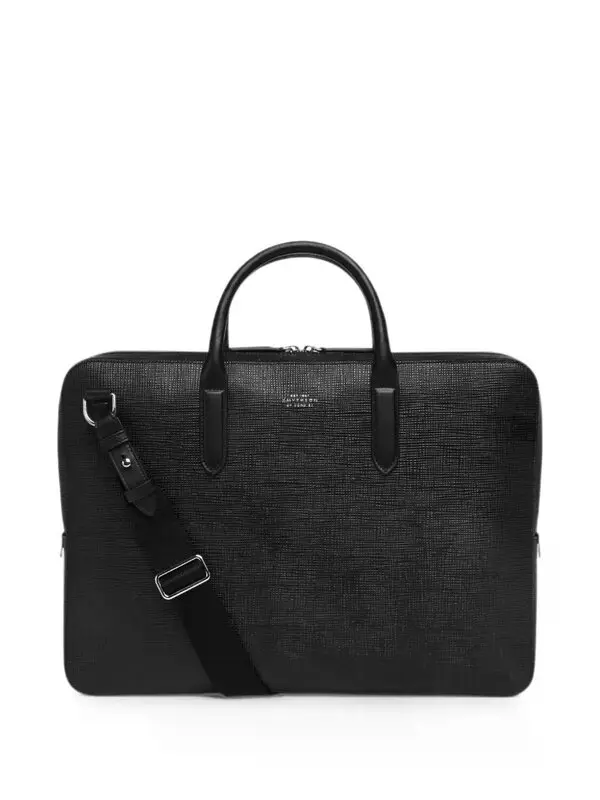 Smythson Cross-grain Briefcase