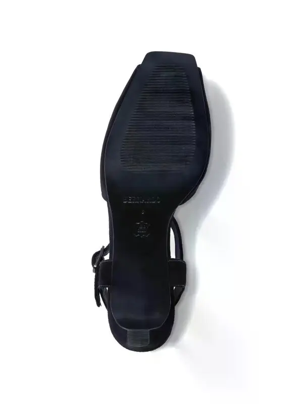 Bernardo Hartley Buckle-fastening Square-toe Sandals