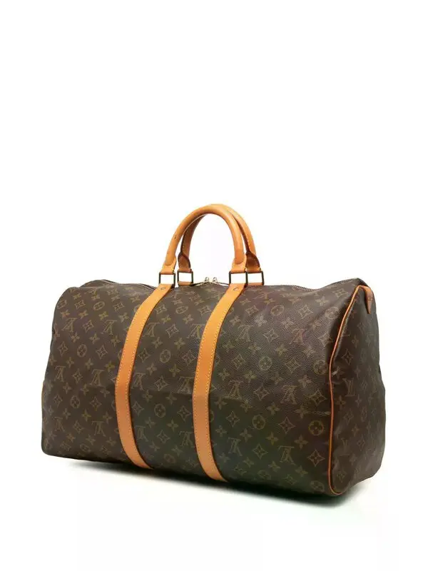 LOUIS VUITTON 1988 Monogram Keepall 50 Travel Bag