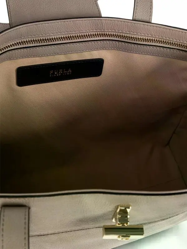 Furla Amelia Large Leather Tote Bag