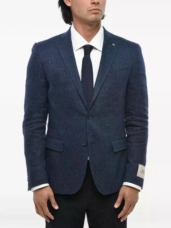 Corneliani Single-breasted Flap-pocket Jacket