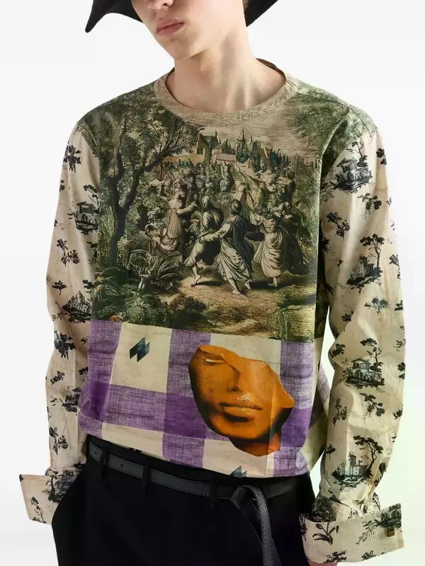 Prada Printed Cotton Shirt