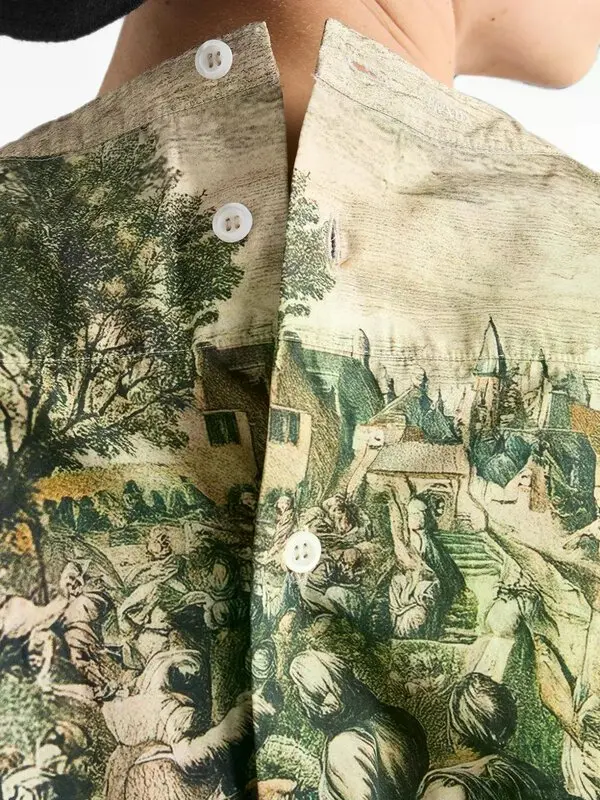 Prada Printed Cotton Shirt