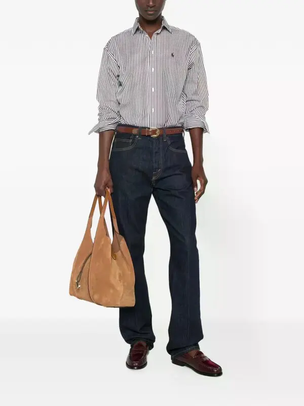 Polo Ralph Lauren Straight-leg Jeans With Contrast Stitching