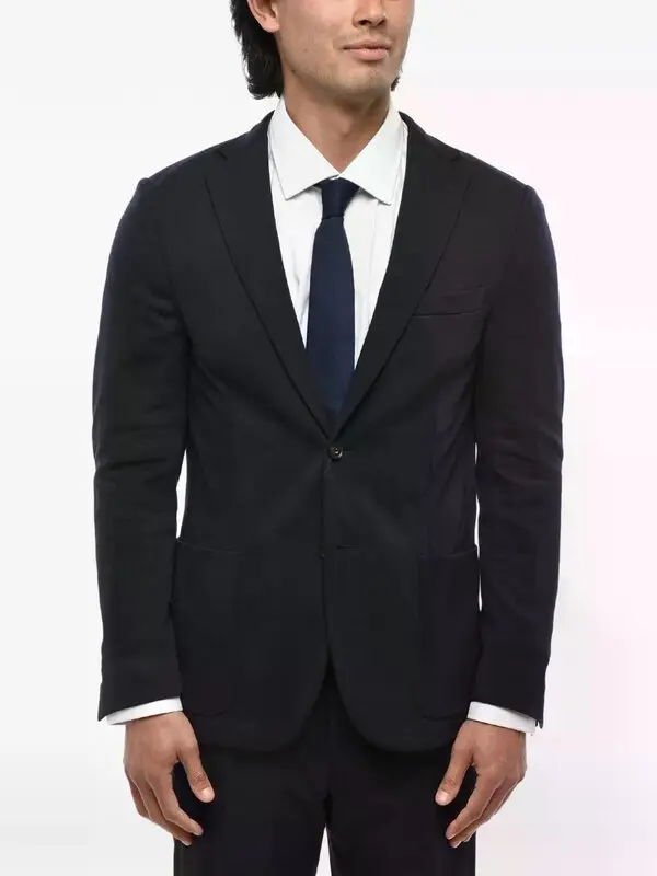 Corneliani Single-breasted Jersey Blazer