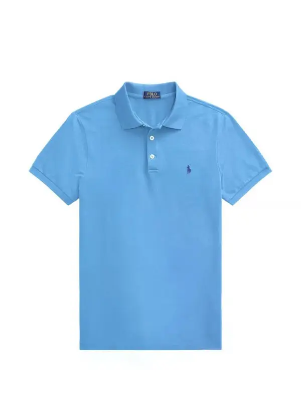 Polo Ralph Lauren Logo-embroidered Slim-fit Cotton Polo Shirt