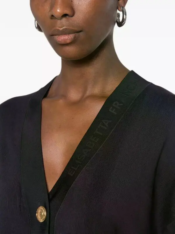 Elisabetta Franchi V-neck Button-up Cardigan