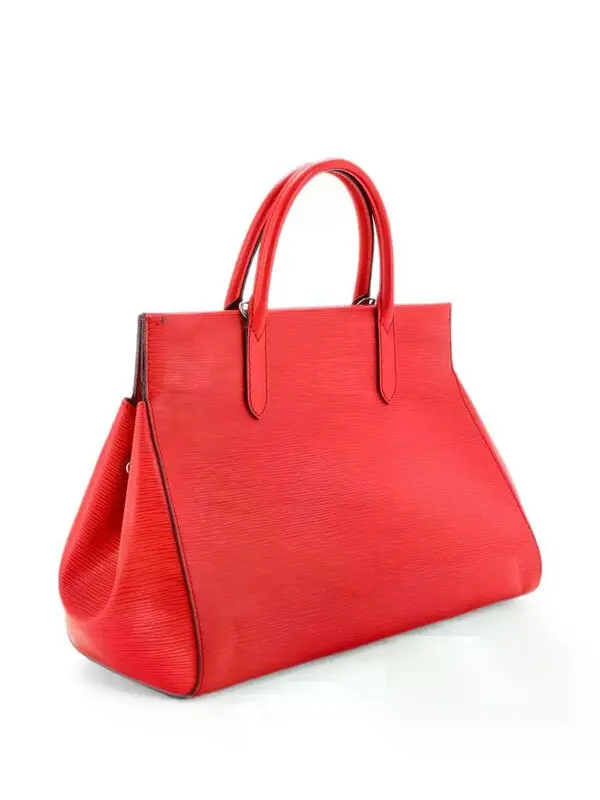 LOUIS VUITTON Epi Leather Satchel - Red