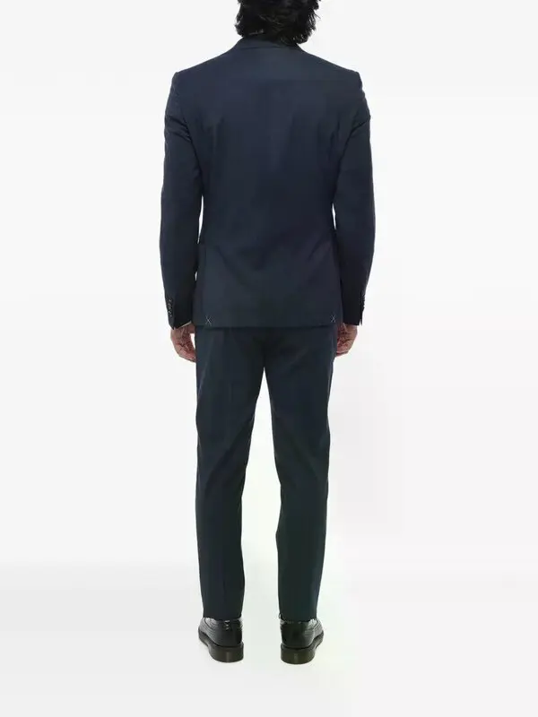 Corneliani Micro-check Wool Suit