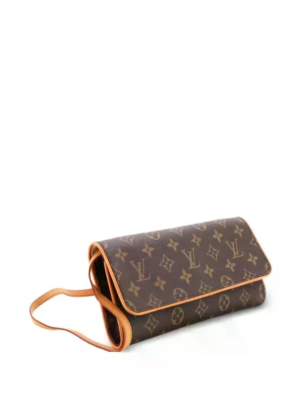LOUIS VUITTON Monogram Canvas Twin Handbag Gm Cross Body Bag