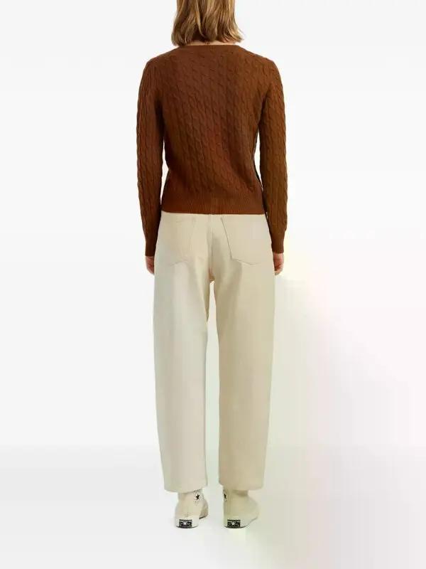 Chinti & Parker Cable-knit Cashmere Sweater