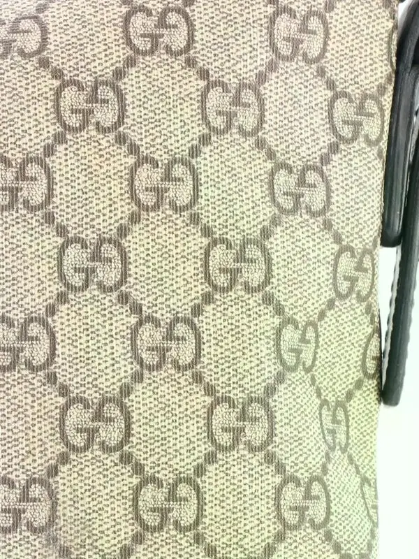 Gucci Gg Coated Canvas Medium Messenger Bag